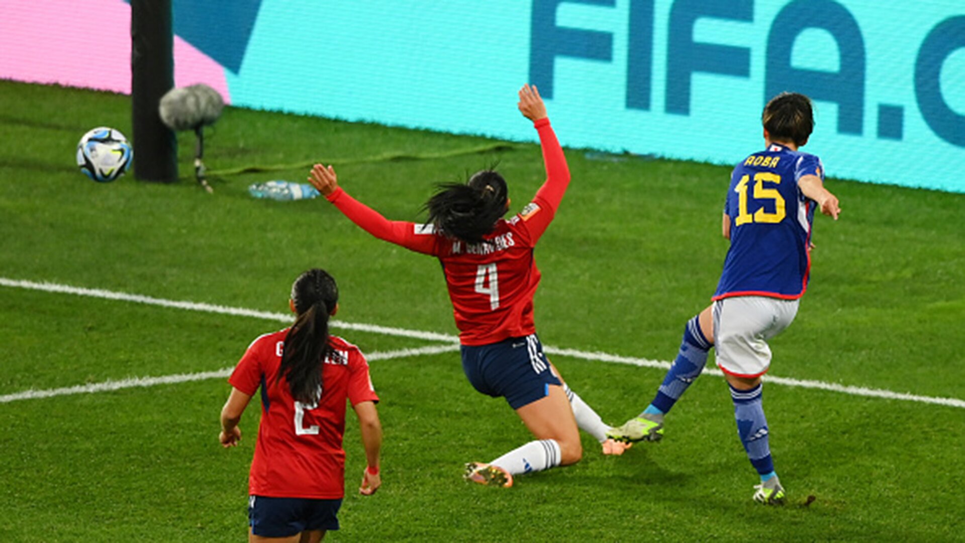 Fujino gets the tight angle for Japan - Video - TSN