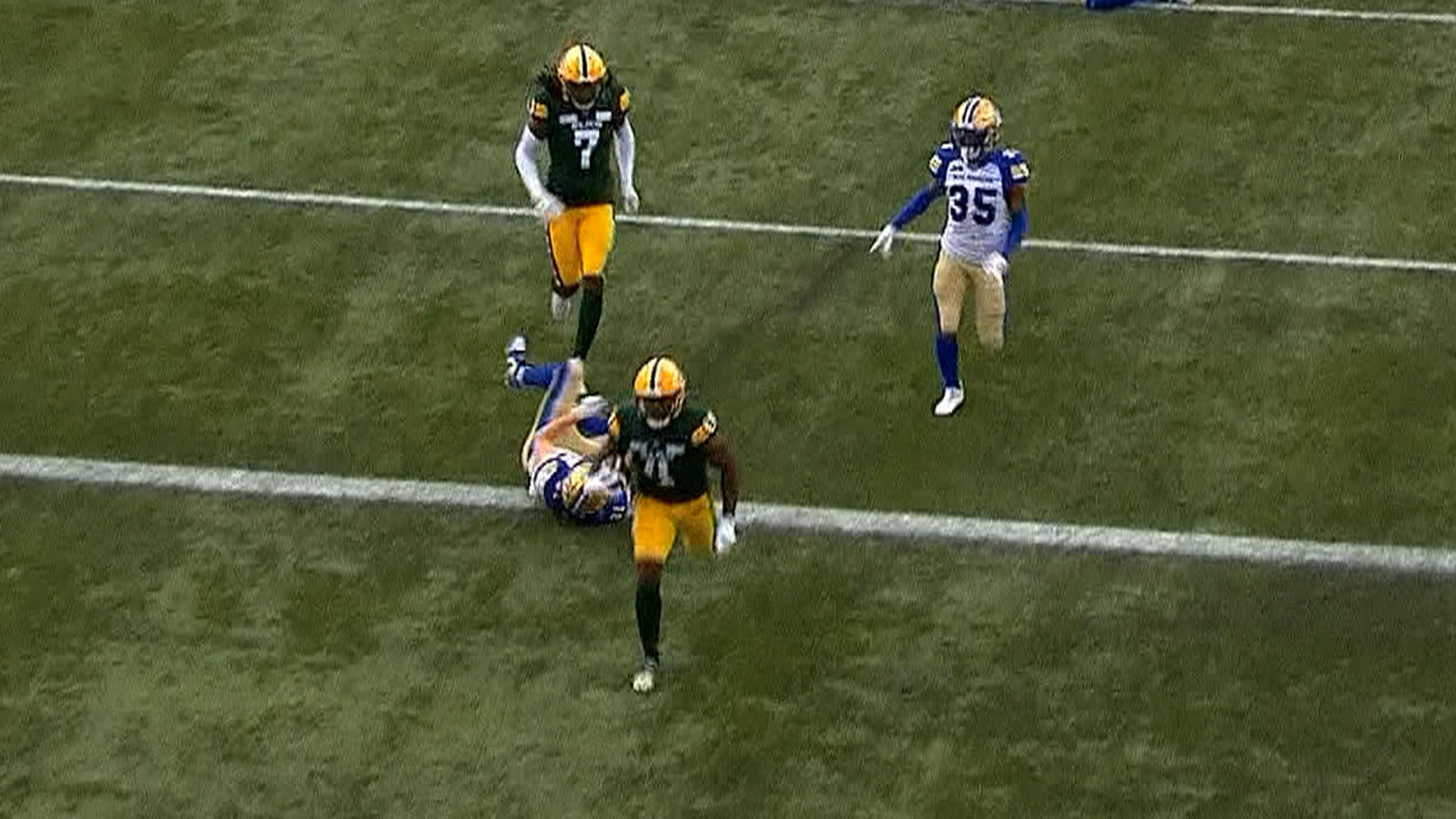 Must See: Brown explodes for 65-yard rushing TD for early Elks score