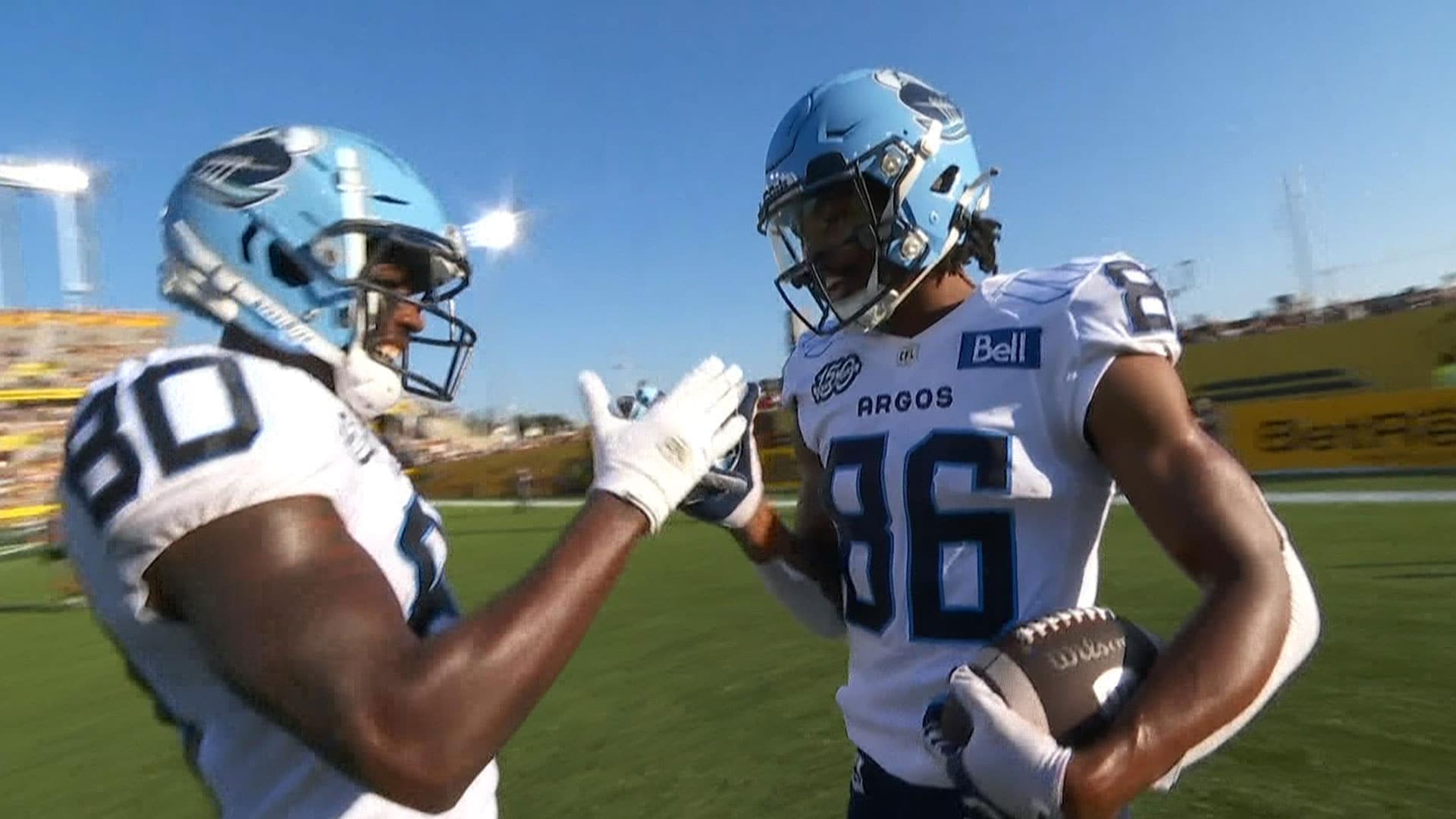 Coxie gives the Argos a two-score lead over Ticats - Video - TSN