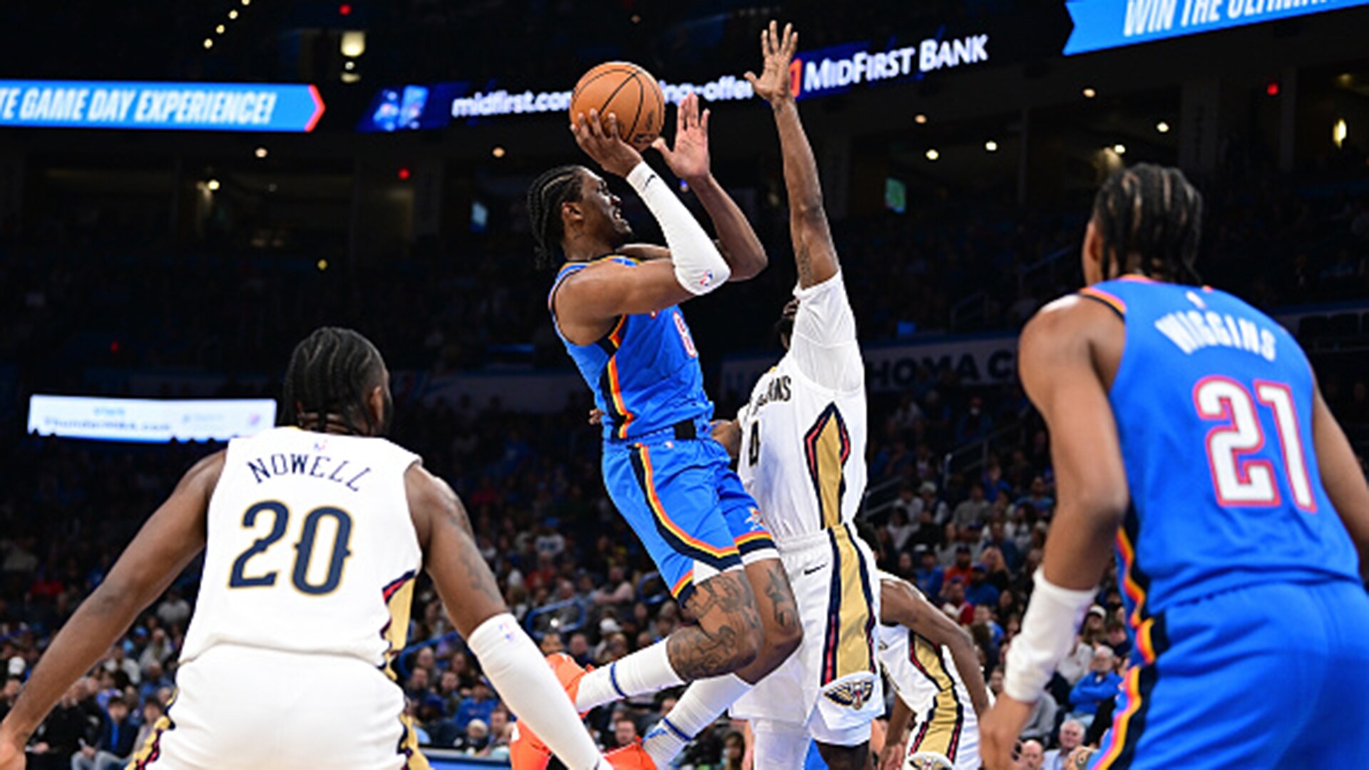 New Orleans Pelicans vs. Oklahoma City Thunder | Nov 13, 2024 | NBA ...