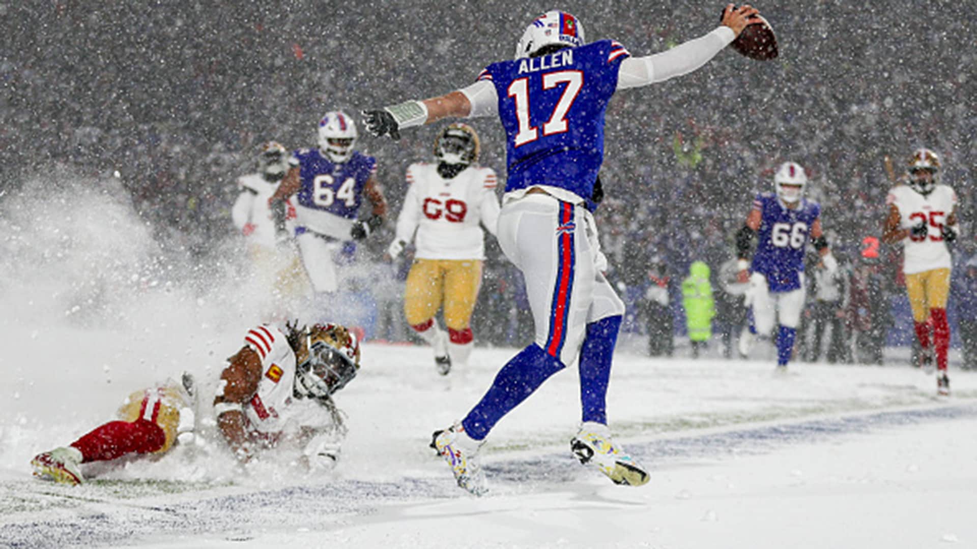 Willson: Bills were 'flawless' against 49ers in the snow - Video - TSN