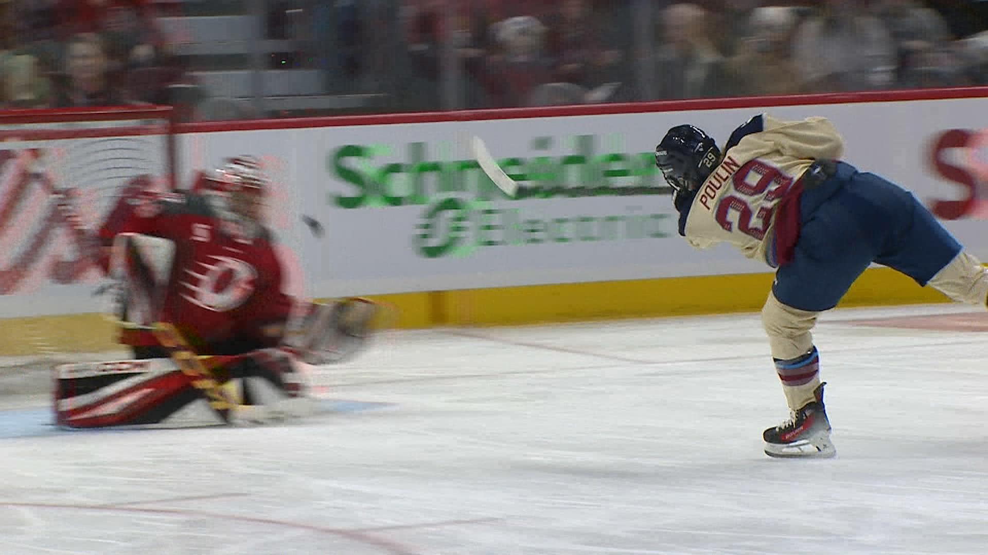 Must See: Poulin scores her first goal in regulation this season with a ...