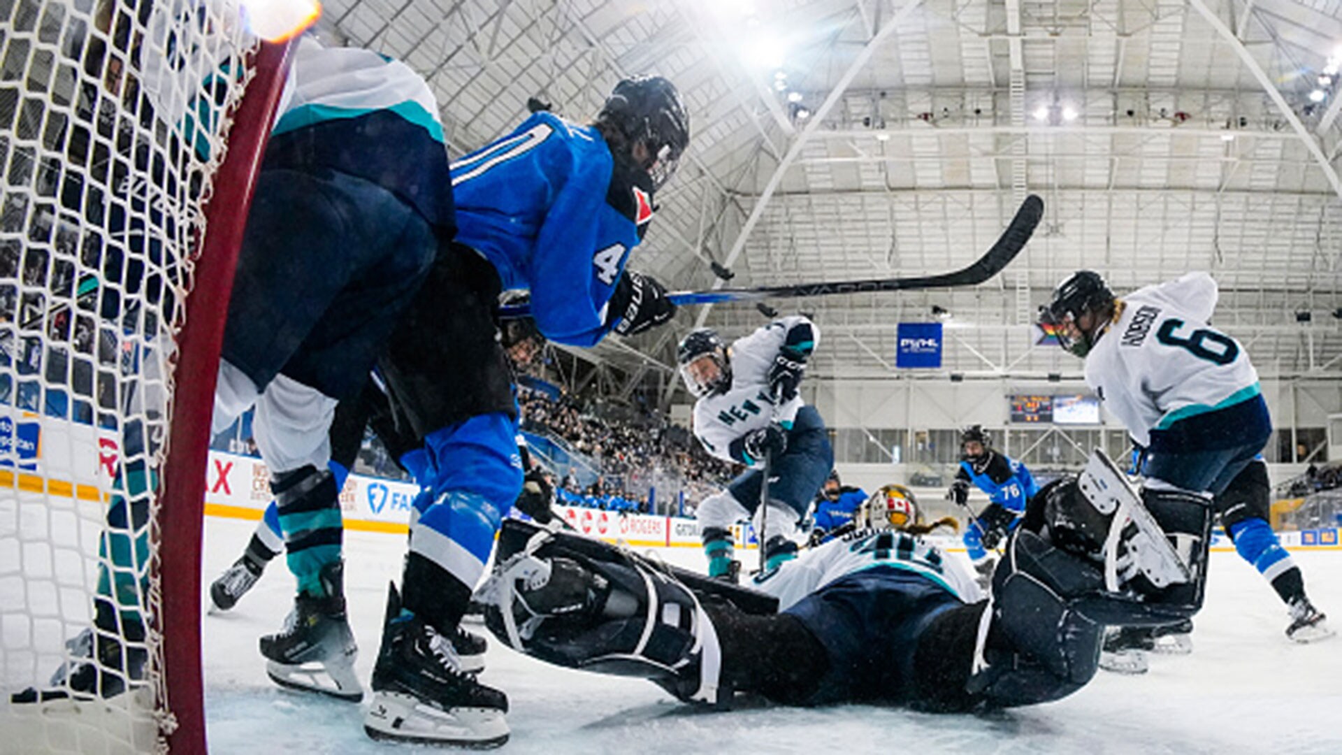 Physicality off the charts as PWHL seasons starts with a bang - Video - TSN