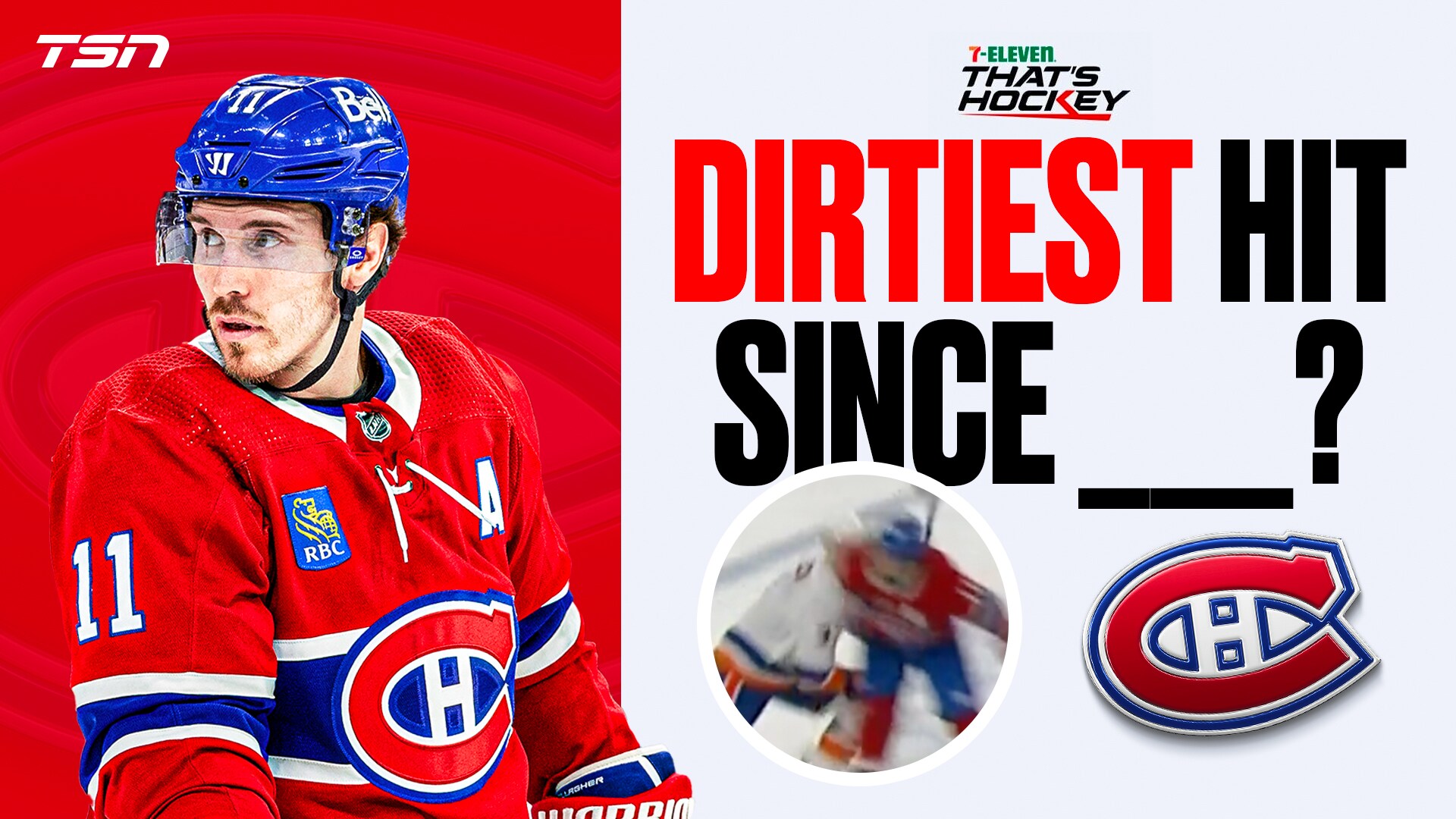 7-Eleven That's Hockey: Dirty hit by Gallagher has hockey world buzzing