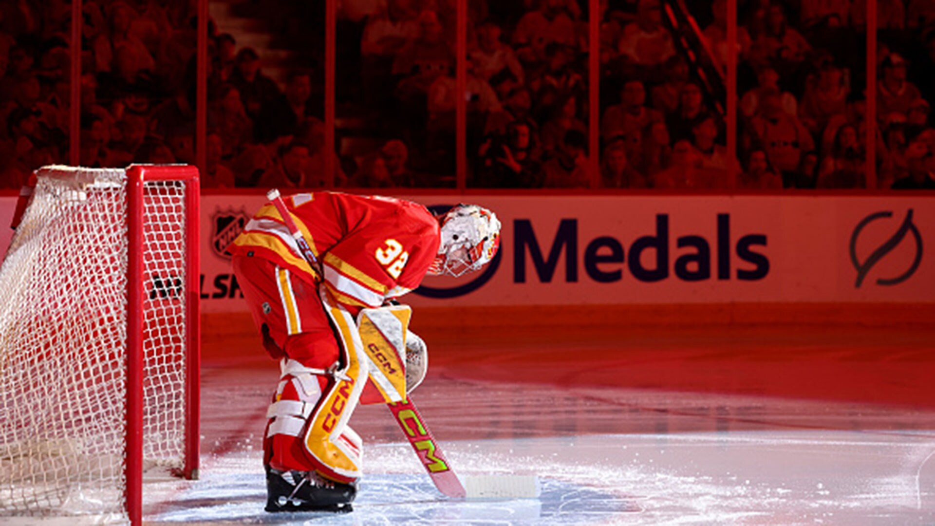 Wolf set to make third straight start for Flames