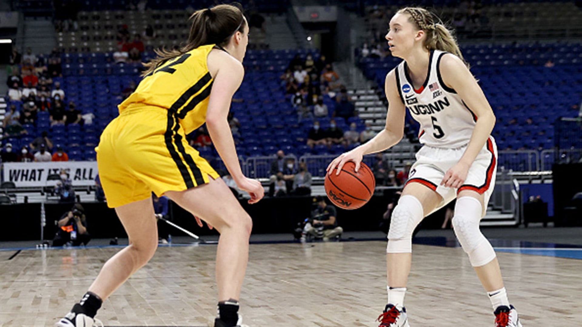 Having two star players in Clark and Bueckers 'is great' for women's ...