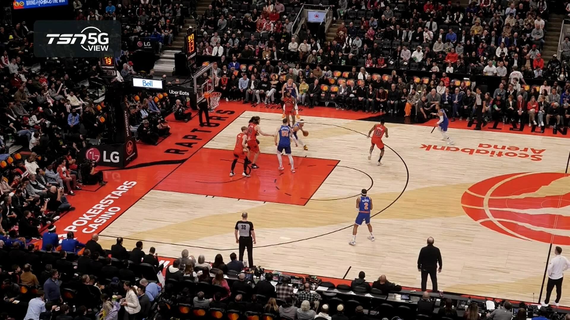 TSN 5G View: McBride makes no mistake hitting uncontested three-pointer