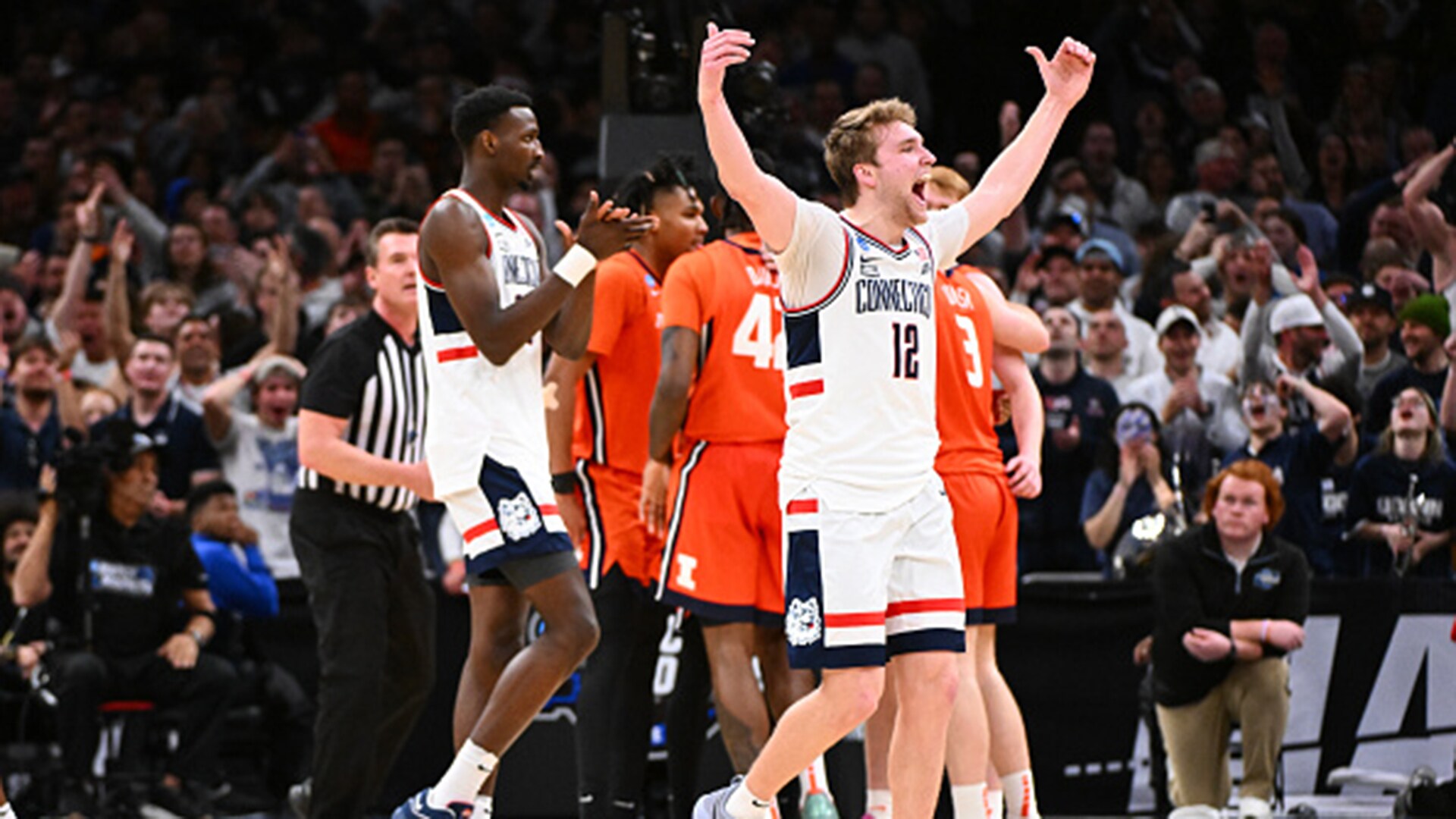 UConn's 'complete dominance' was showcased in win over Illinois - Video ...