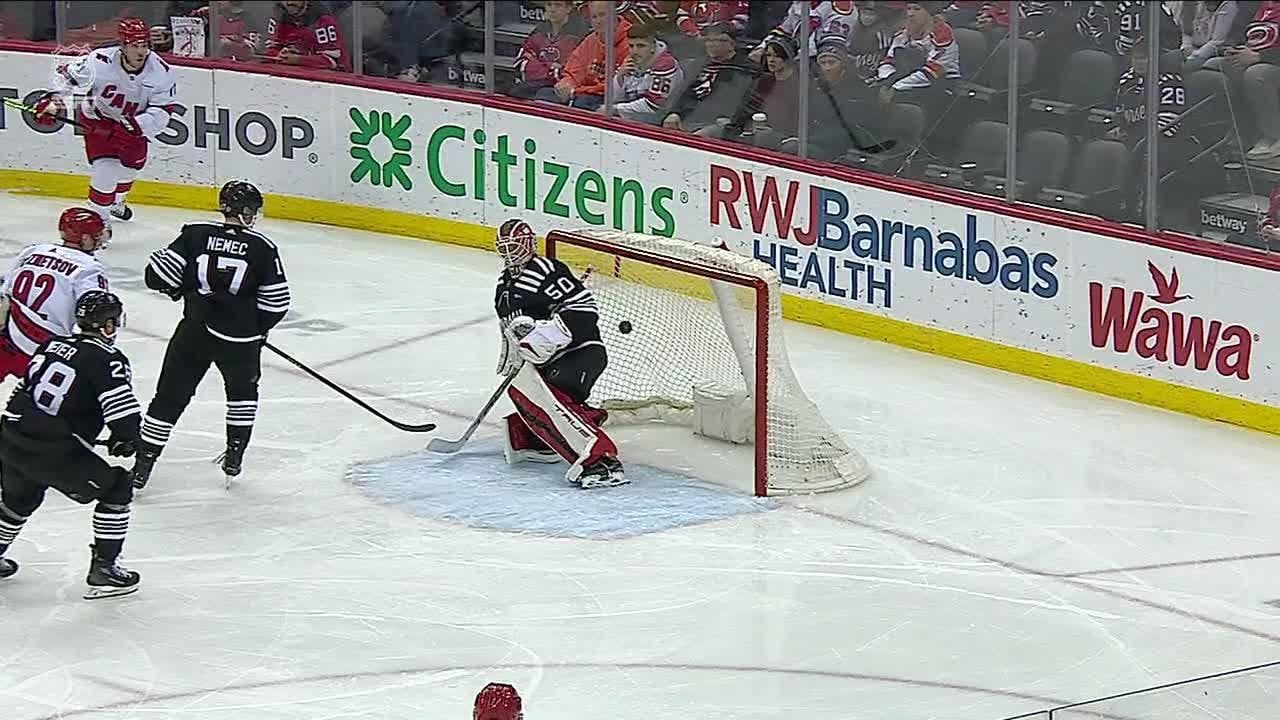 Must See: Hurricanes score incredible goal from inexplicable angle ...