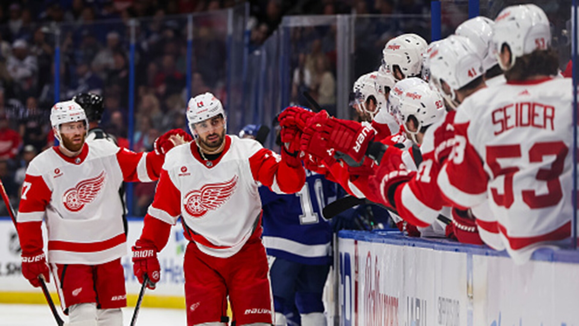 NHL: Red Wings 4, Lightning 2