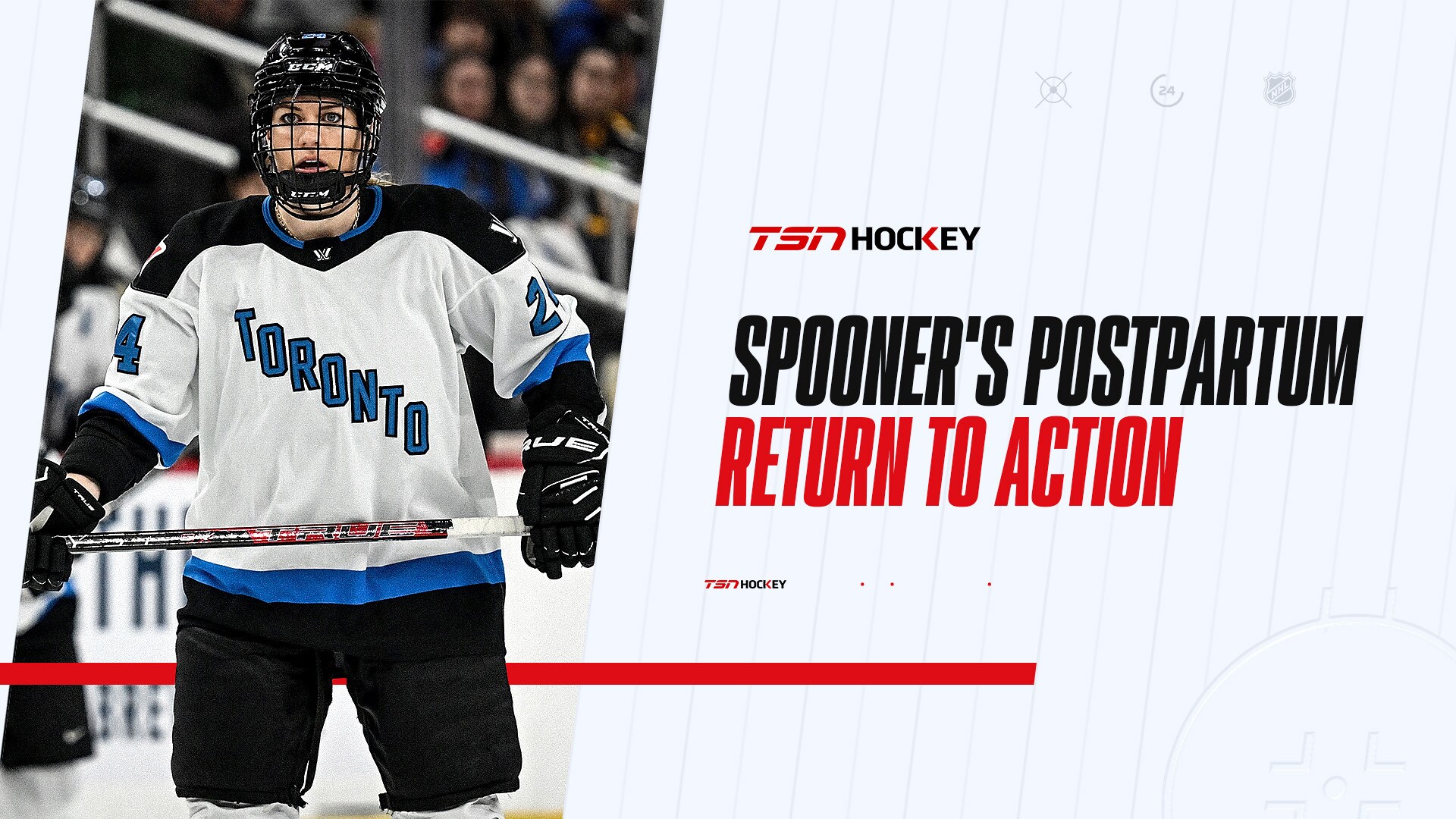 Spooner details journey from postpartum to return to ice