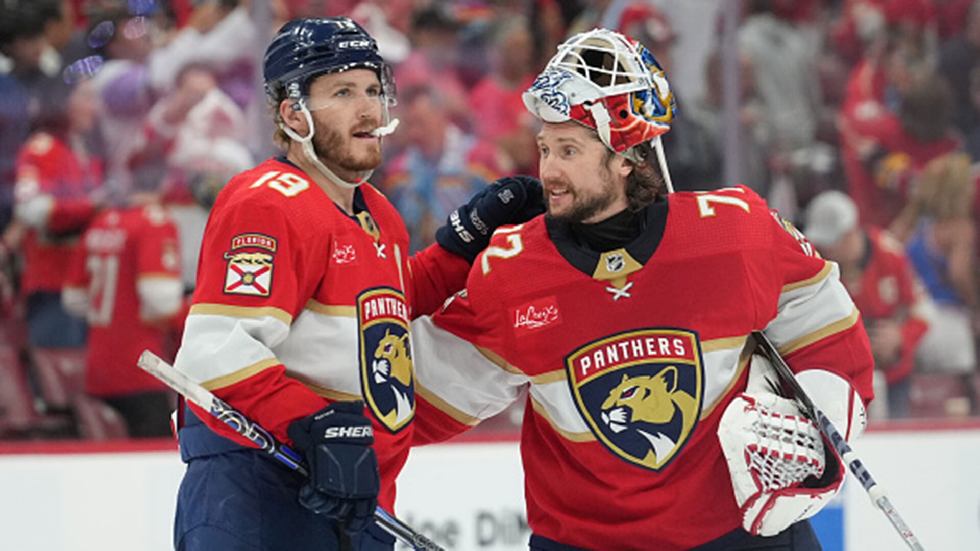 Panthers finally win third straight overtime game in East final - Video ...