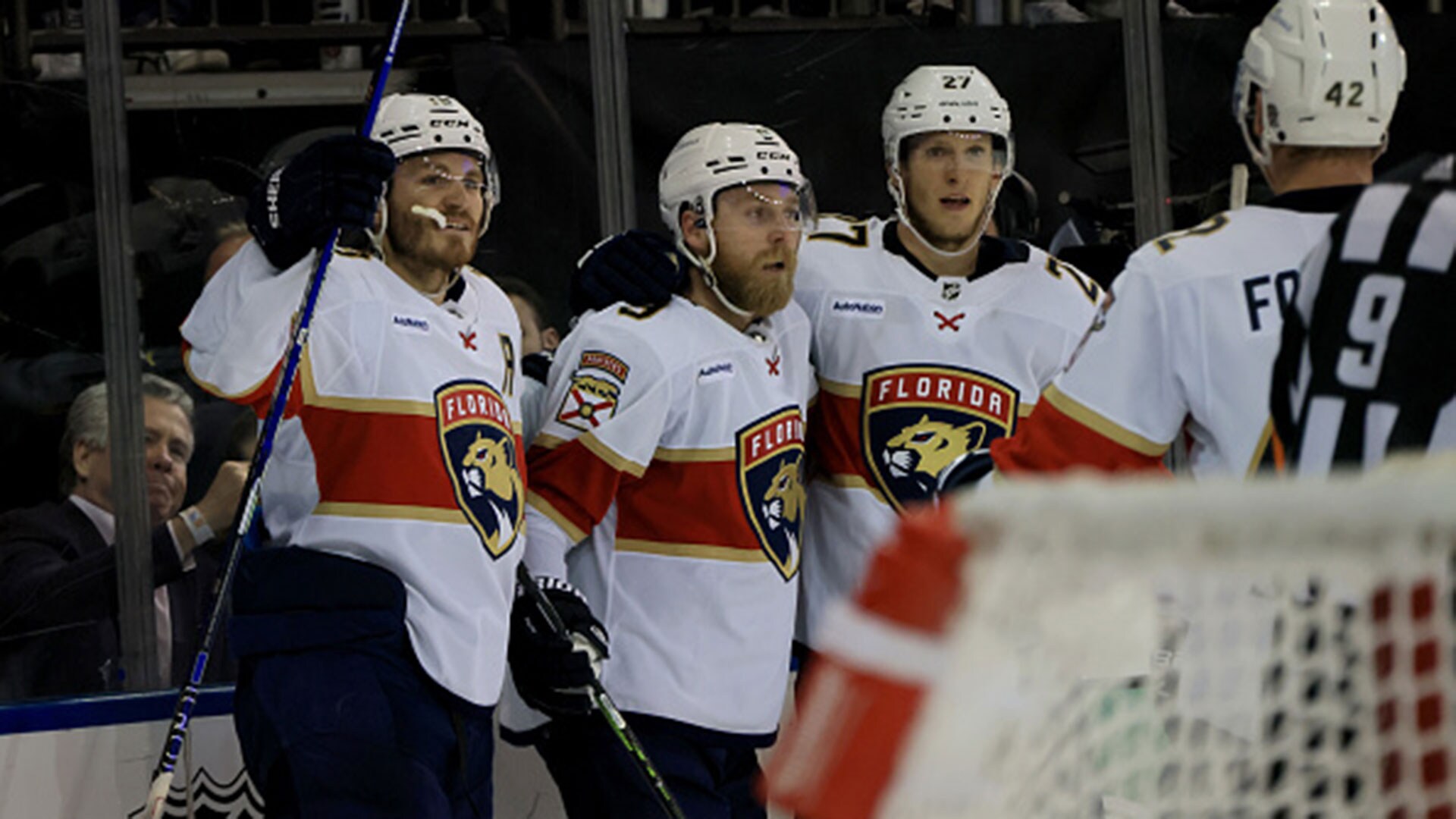 Panthers avoid overtime and move one win away from Stanley Cup Final ...