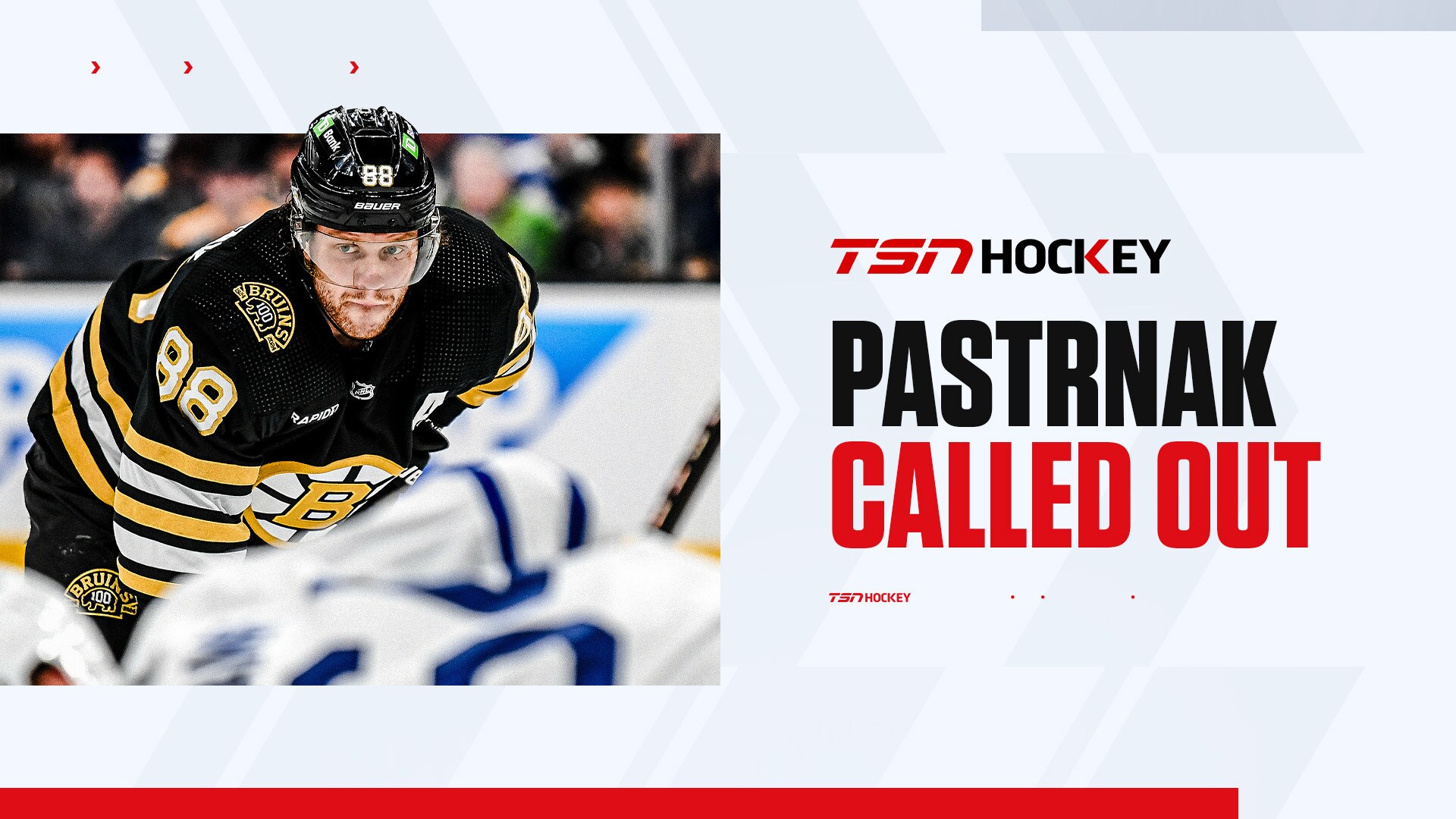 The Talking Point: Was calling out Pastrnak the right move?
