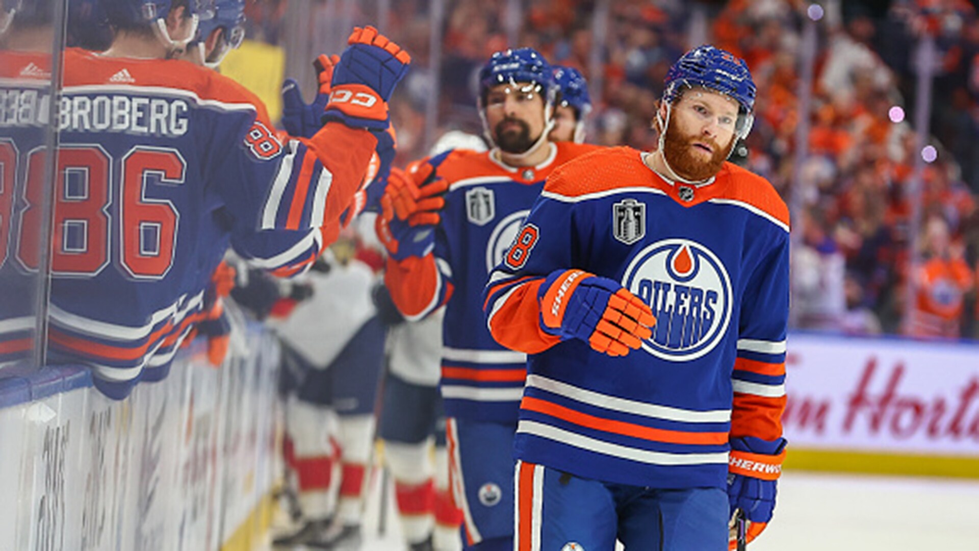 'You don't win without everybody': Oilers laud play of Brown, Janmark ...