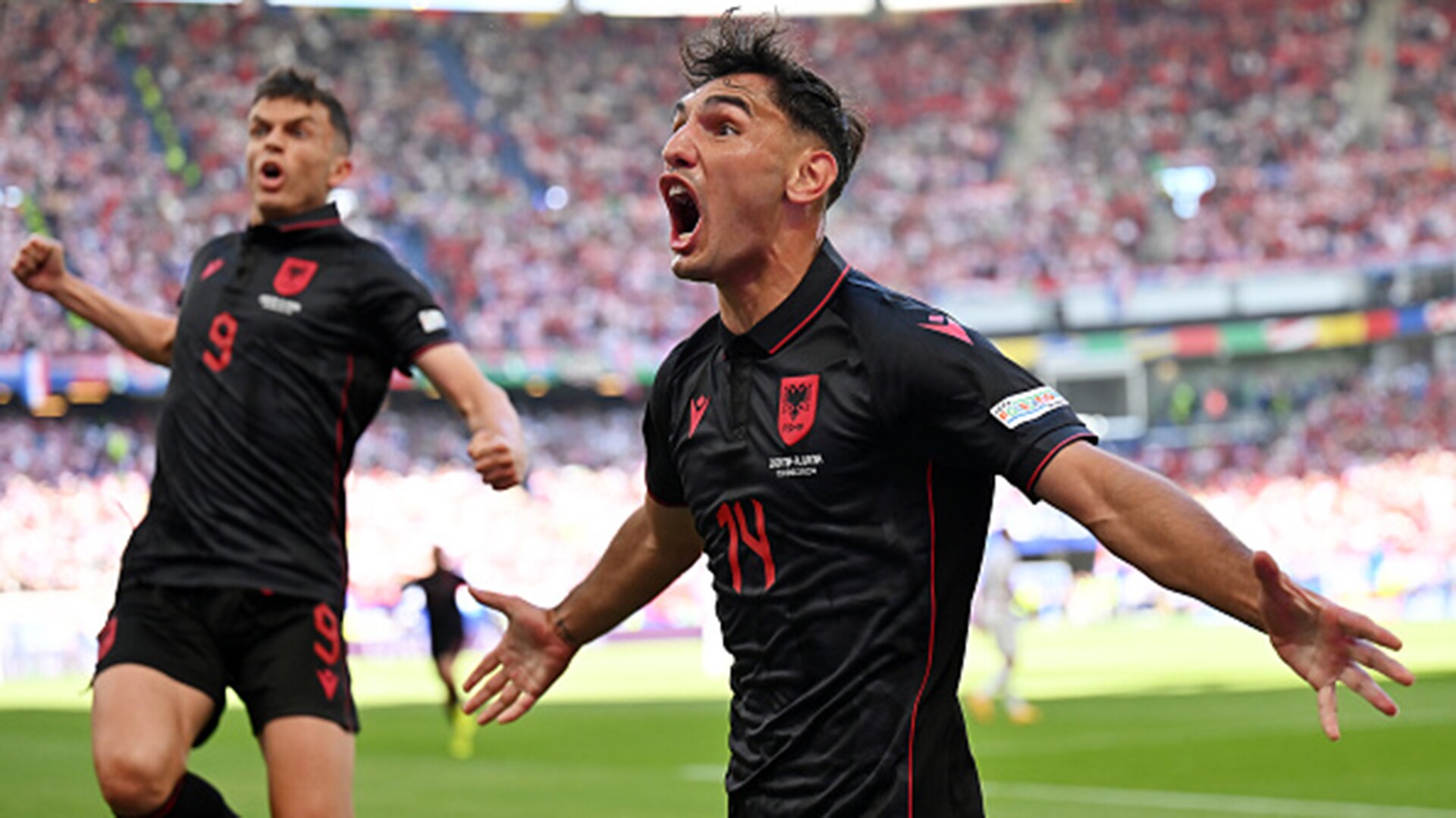 Must See: Laçi's perfect header opens the scoring for Albania - Video - TSN