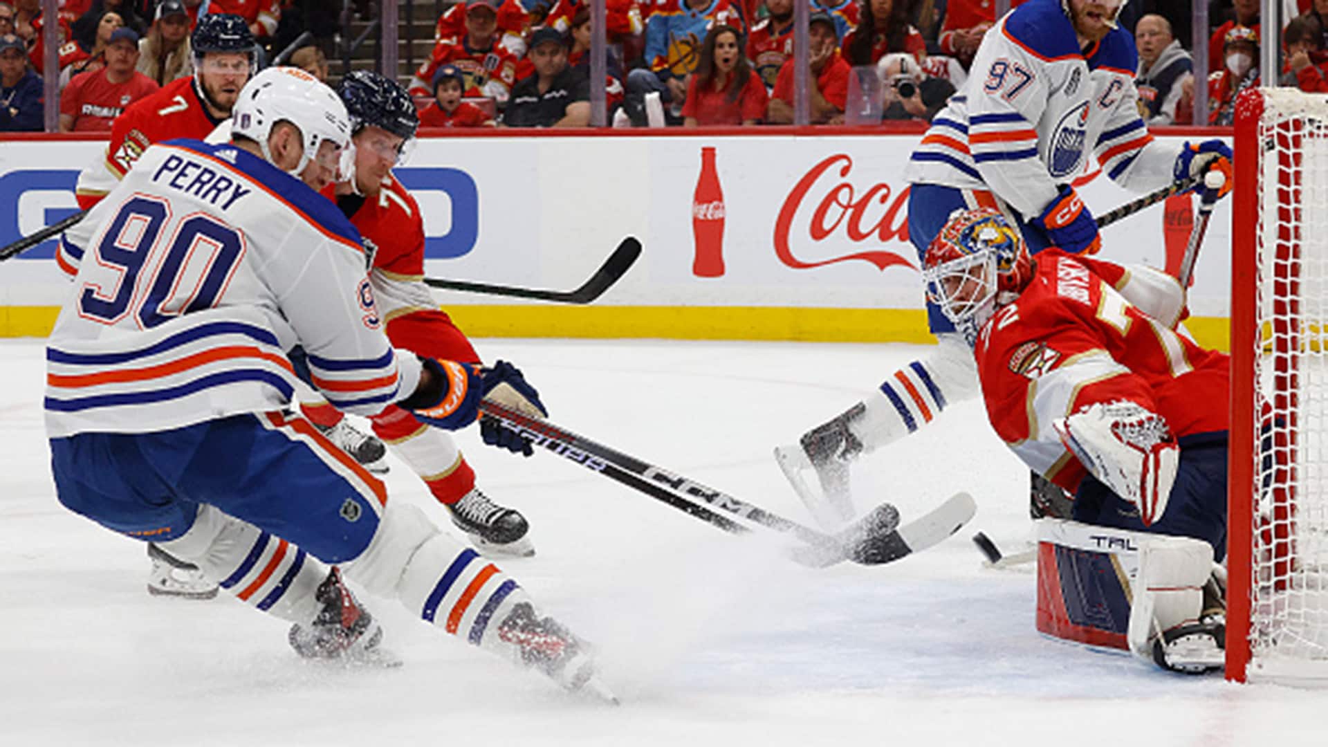 Button: 'The Oilers have been excellent at getting rush chances and ...
