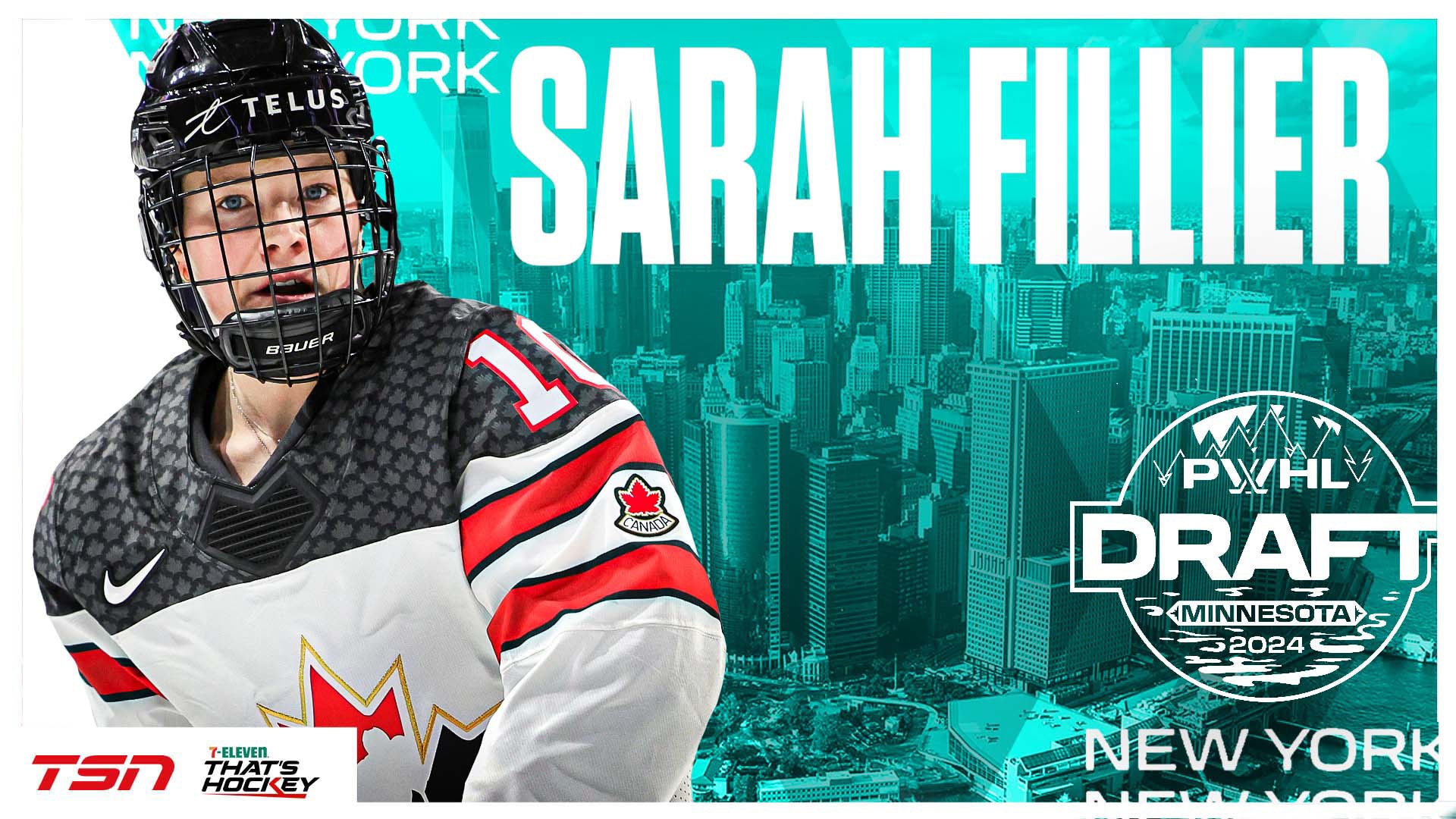 7-Eleven That's Hockey: Is Sarah Fillier the PWHL's next superstar ...