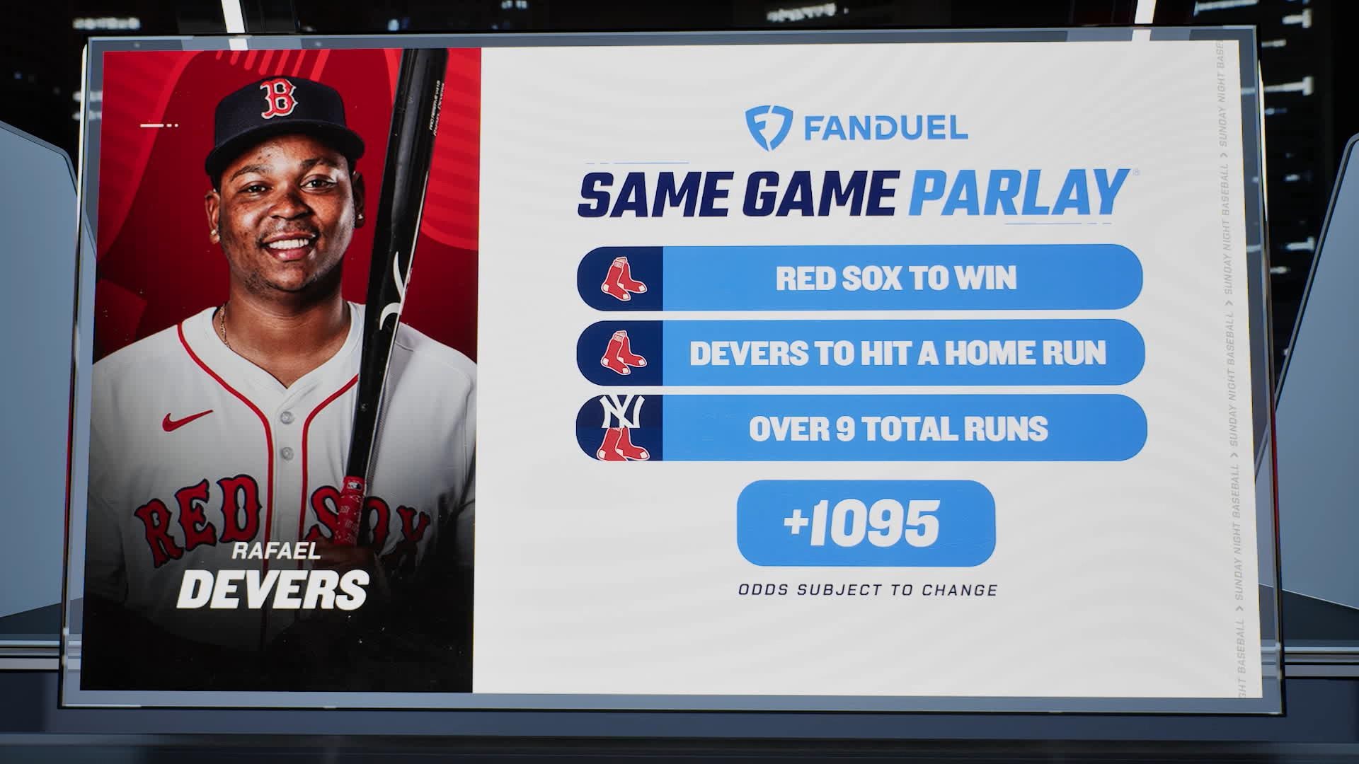 FanDuel Sunday: Devers looks to do more damage - Video - TSN