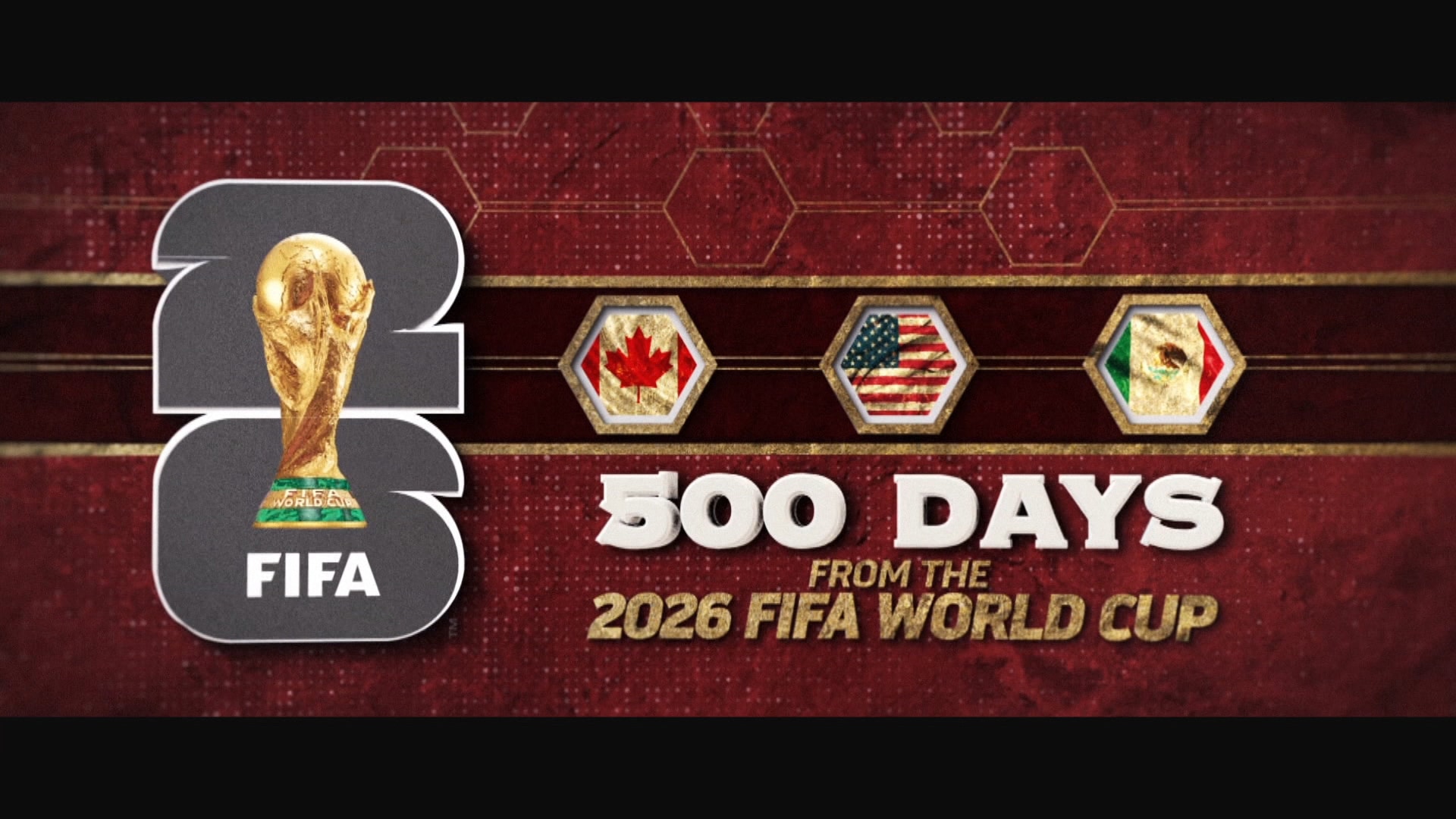500 Days from the 2026 FIFA World Cup - Video - TSN