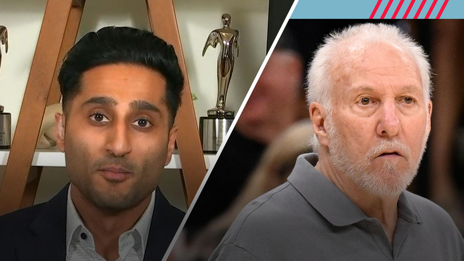 Shams details 'emotional' meeting Gregg Popovich had with team - Video - TSN