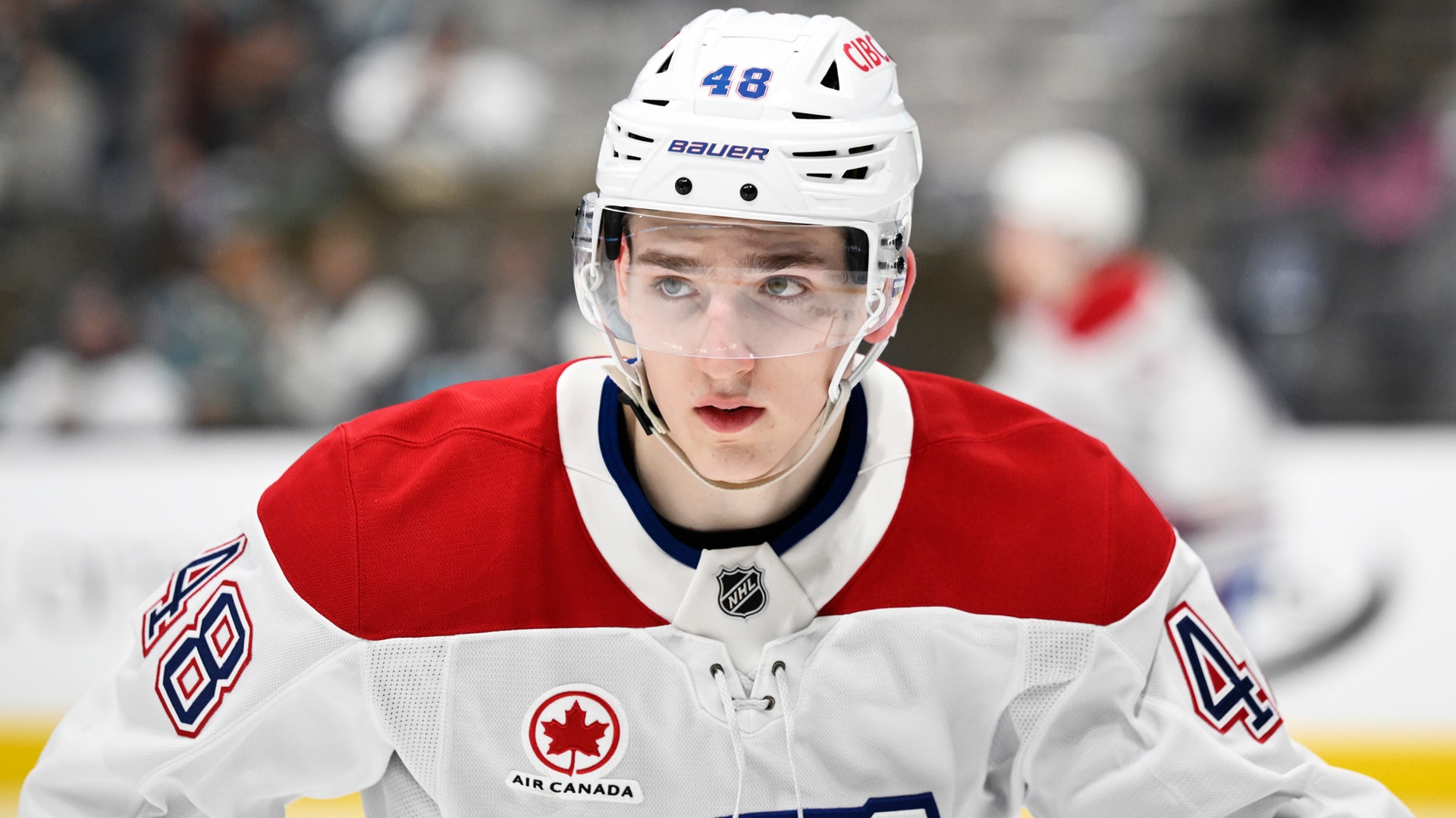 'He's non-stop': Habs speak glowingly of ROY candidate Hutson - Video - TSN