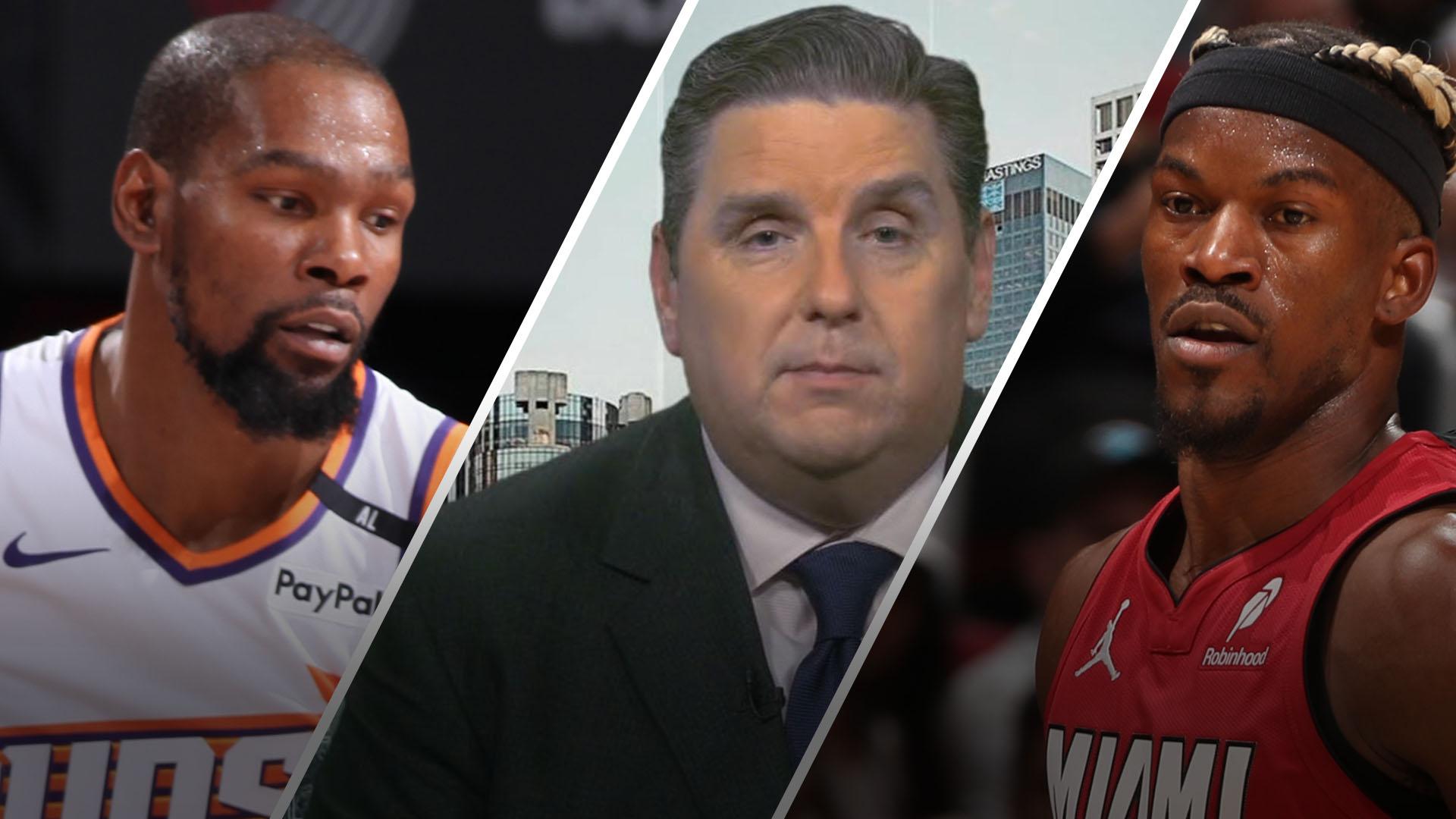 How KD to the Warriors may involve Jimmy Butler - Video - TSN