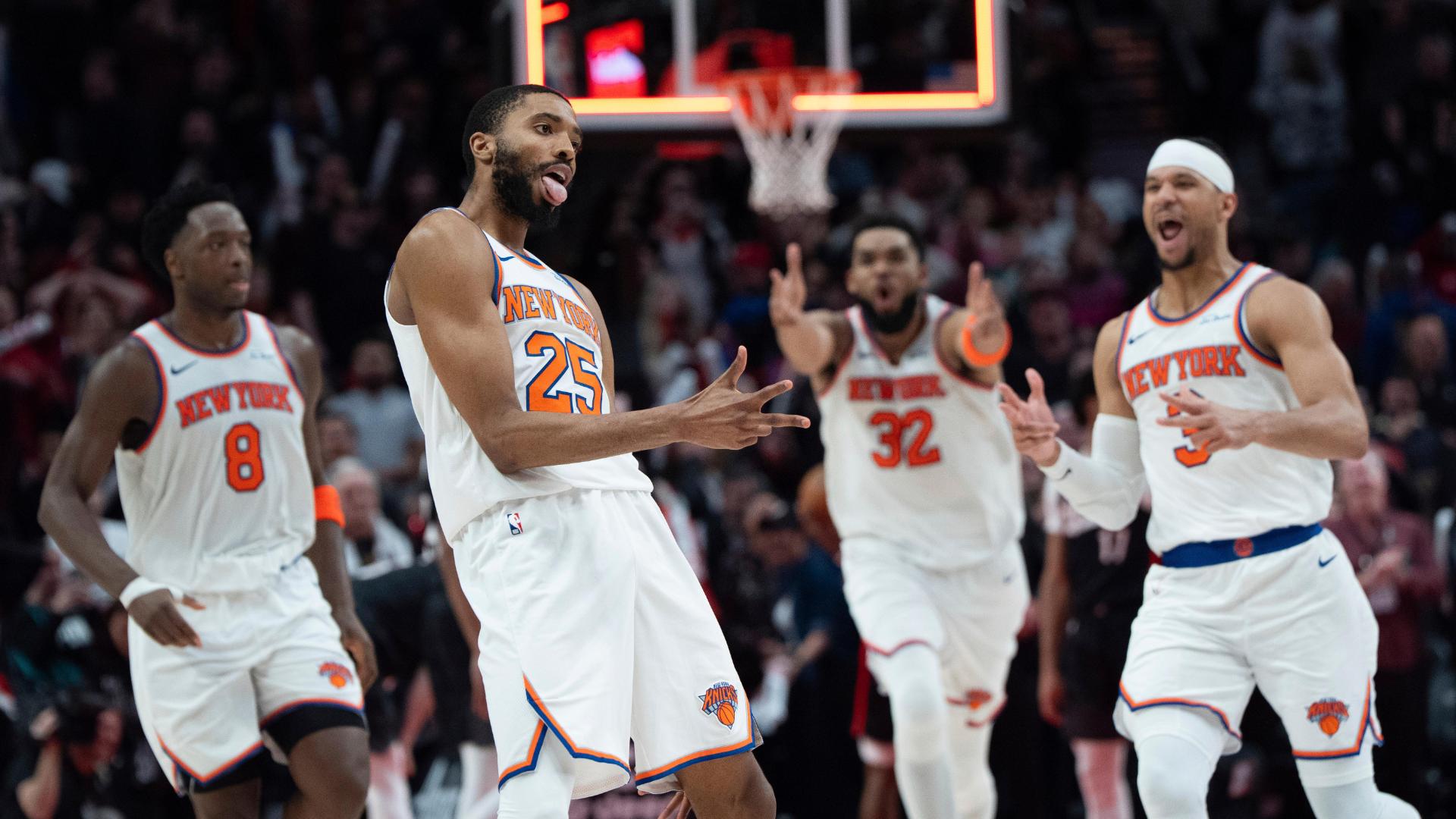 Must See: Mikal Bridges wins it for Knicks with buzzer-beating three in ...