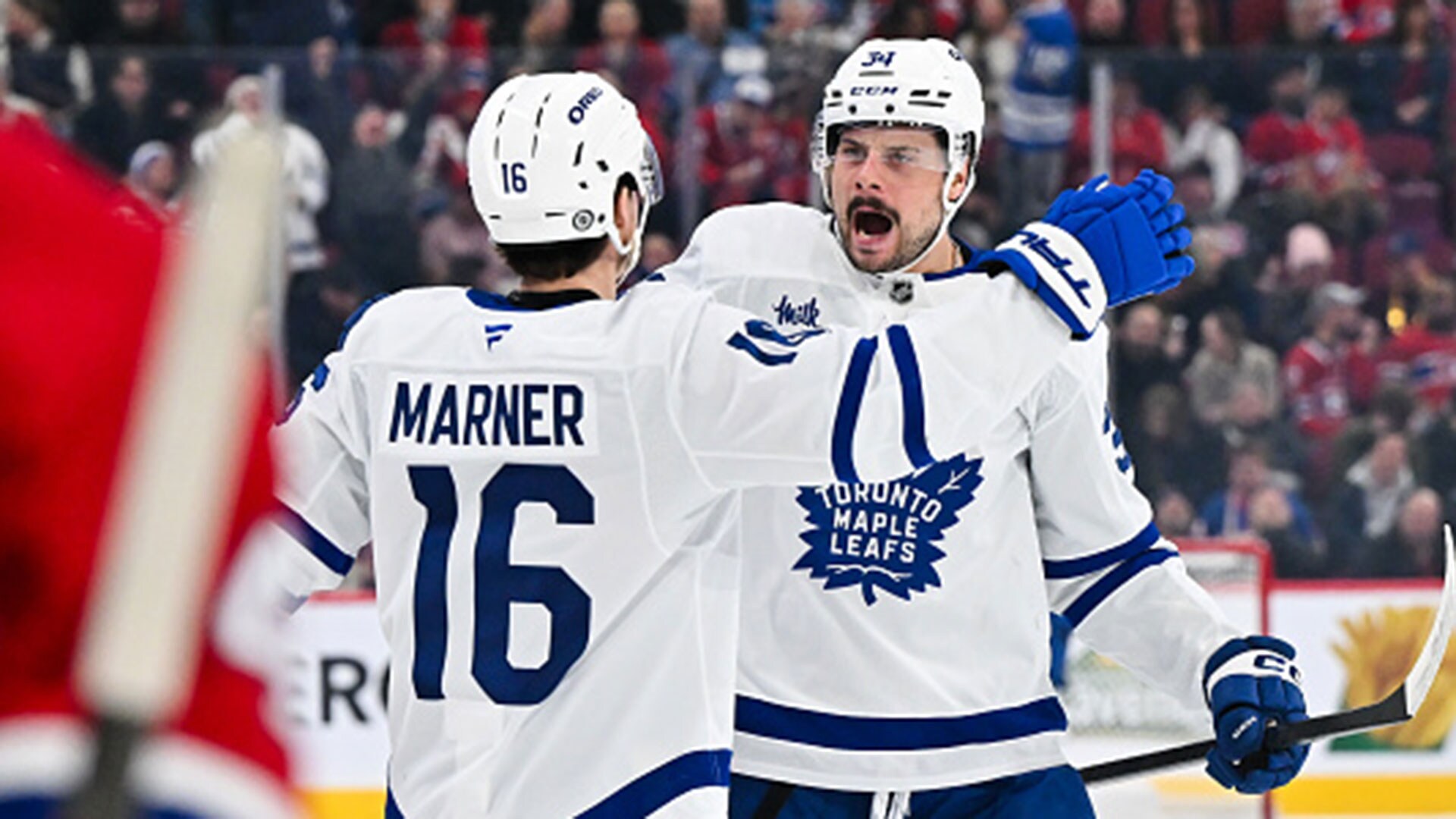 What happens if Matthews and Marner achieve milestones on same goal ...