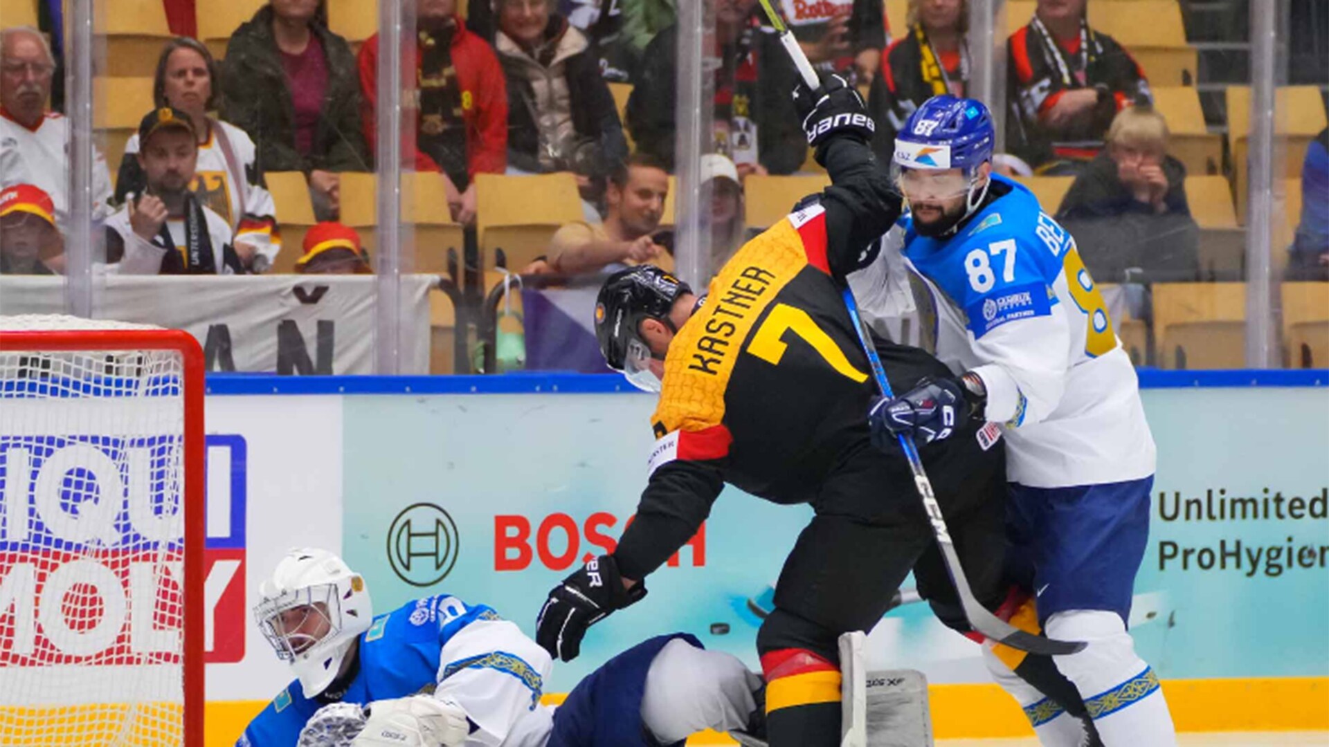 WHC: Kazakhstan 1, Germany 4 - Video - TSN