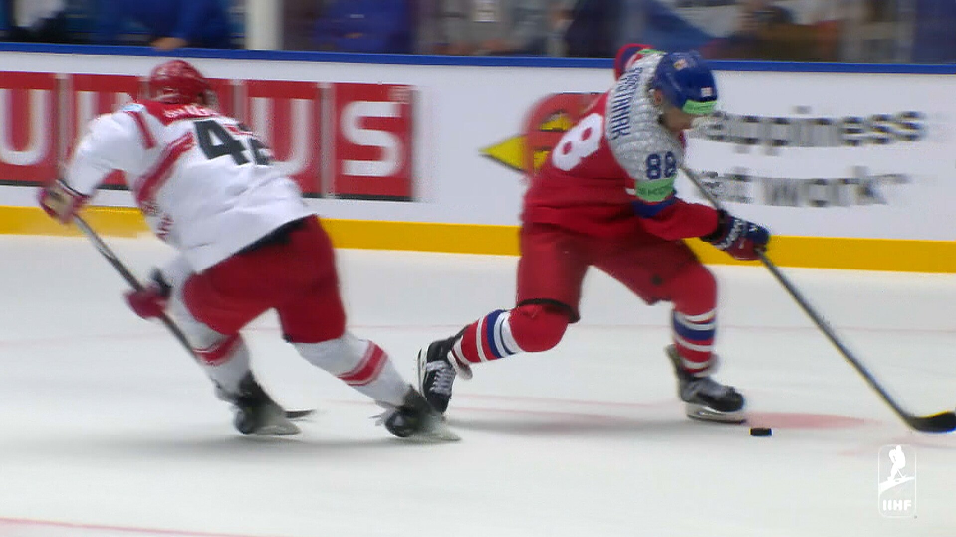 Must See: Pastrnak pulls off between the legs deke to score for Czechia ...