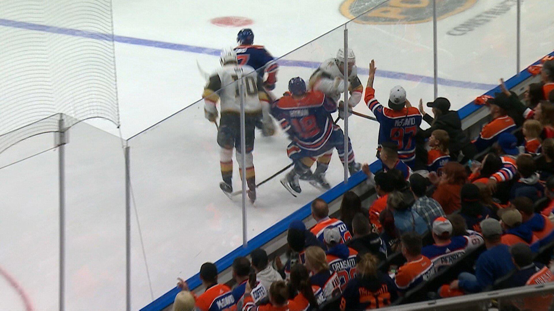 Must See: Hyman gets 'blasted' by Pietrangelo with huge hit - Video - TSN
