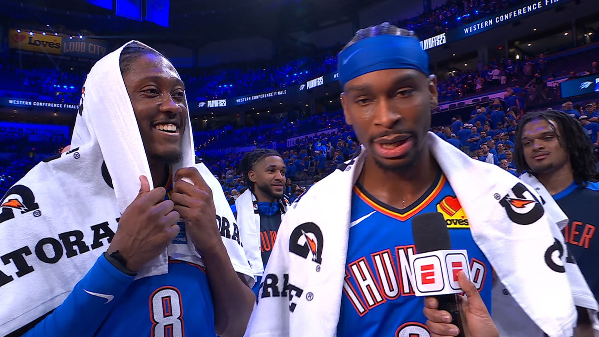 SGA, Williams share how the Thunder continue to go on their game ...