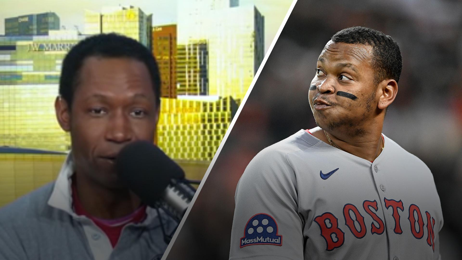 Clinton Yates: I'm stunned Rafael Devers is refusing to play 1st base ...