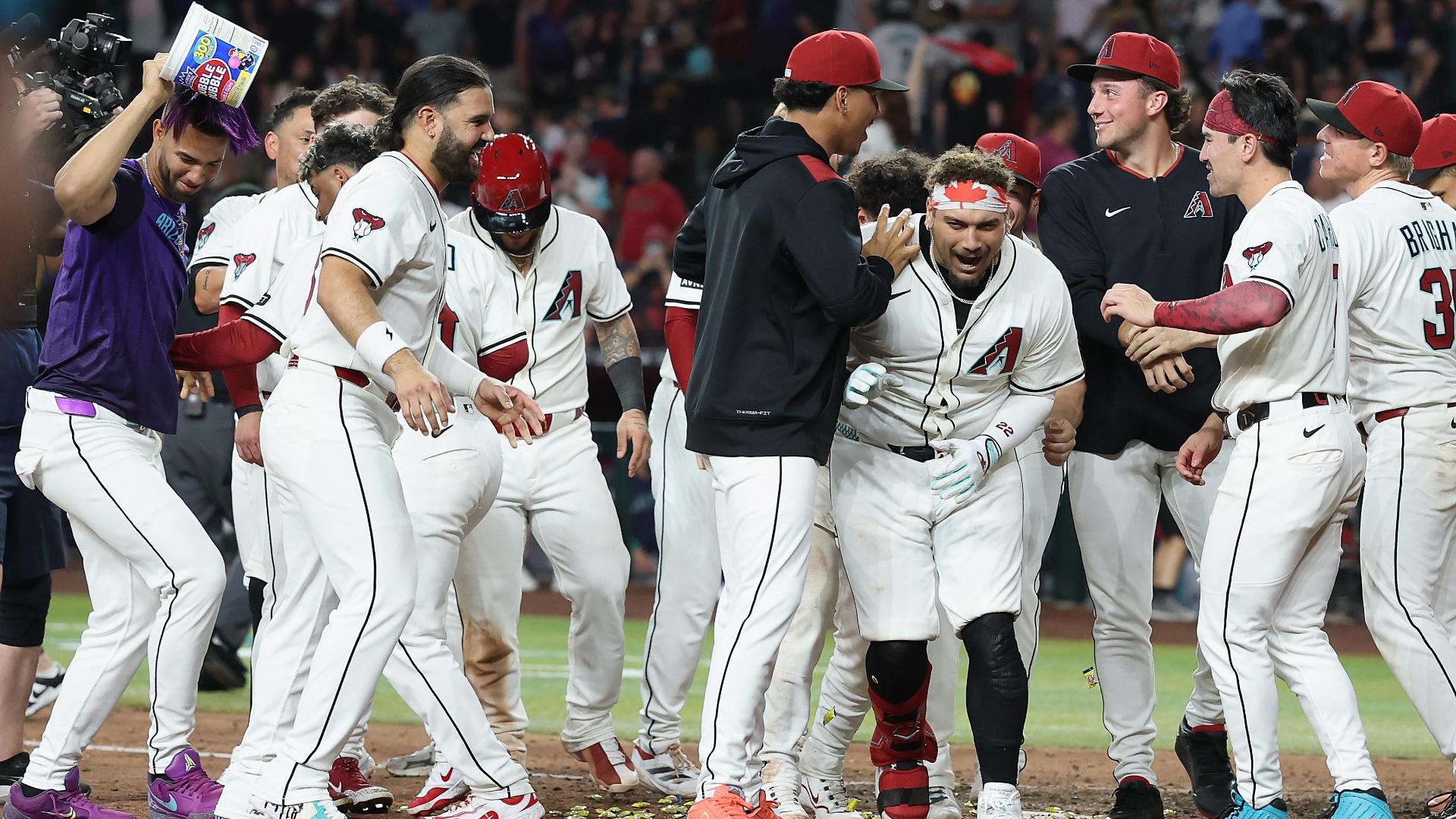 Must See: Josh Naylor's walk-off grand slam wins it for D-backs in ...