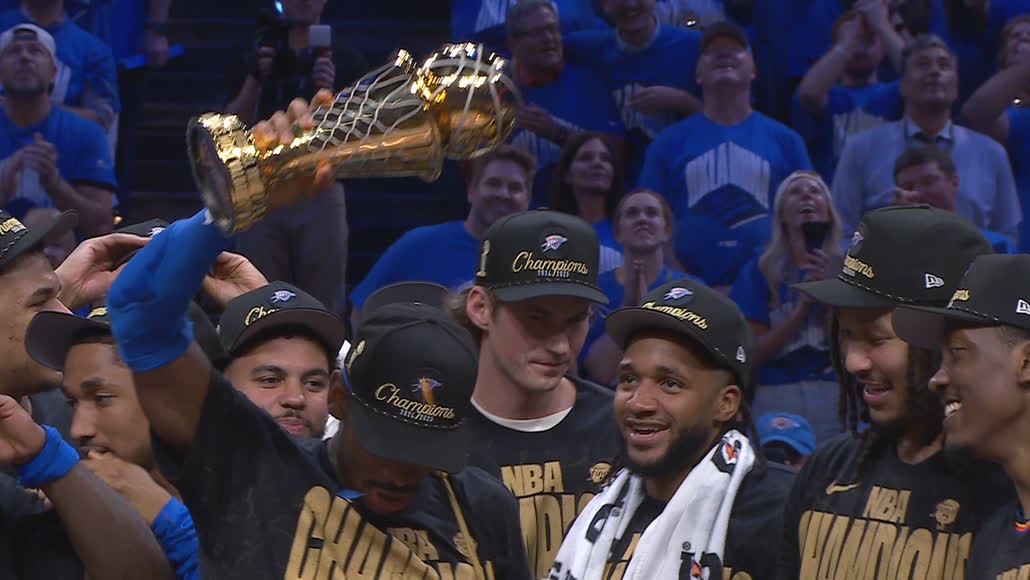 Must See: SGA named MVP of 2025 NBA Finals - Video - TSN