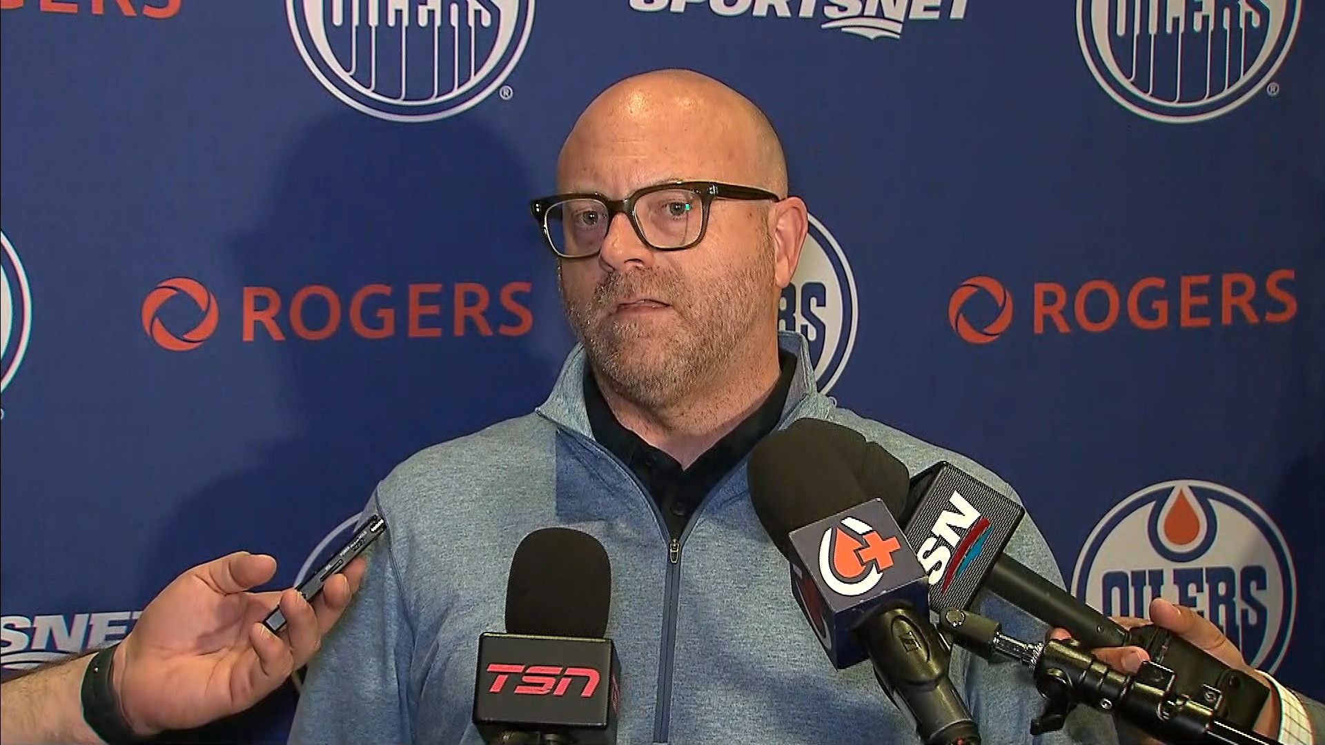 Bowman shares latest on Bouchard, McDavid talks, goaltending evaluation ...