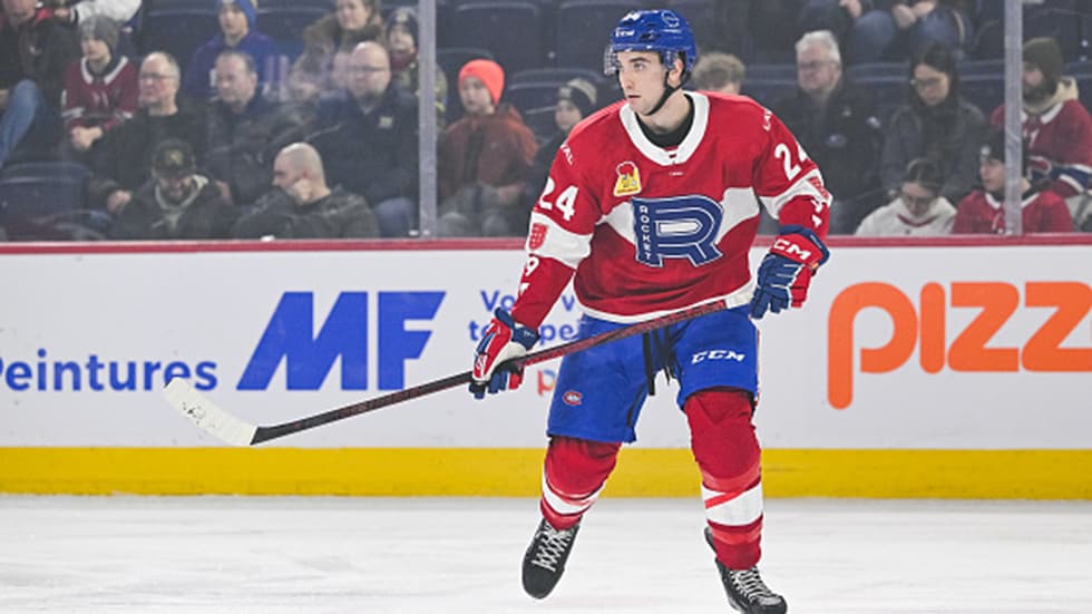 Canadiens trade defenceman Mailloux to Blues for forward Bolduc - Video ...