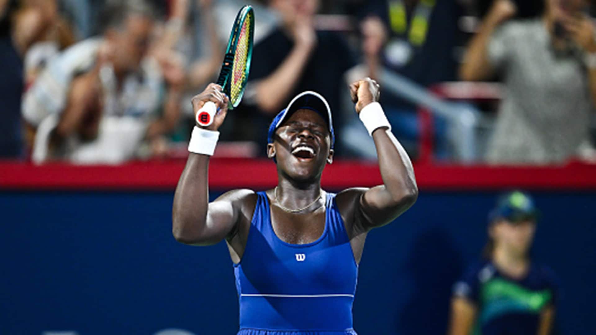 Canadian Mboko soars in straight sets in second round win at Montreal ...