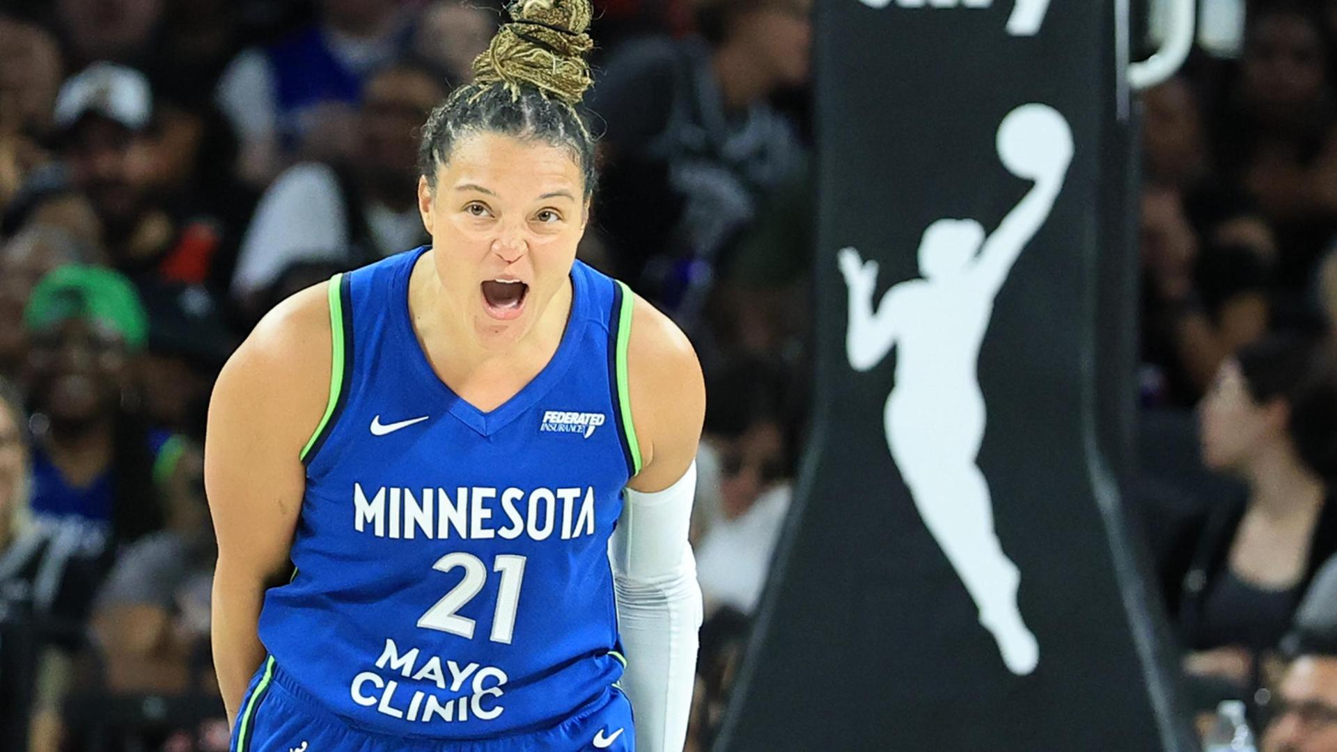 Kayla McBride ties WNBA record with eight three-pointers in first half ...